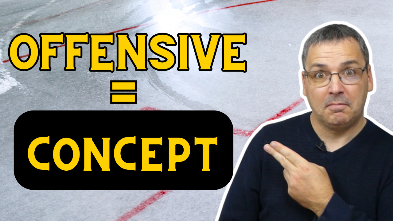 Stratégie - entrée de zone au hockey triangle offensif | offensive zone ...